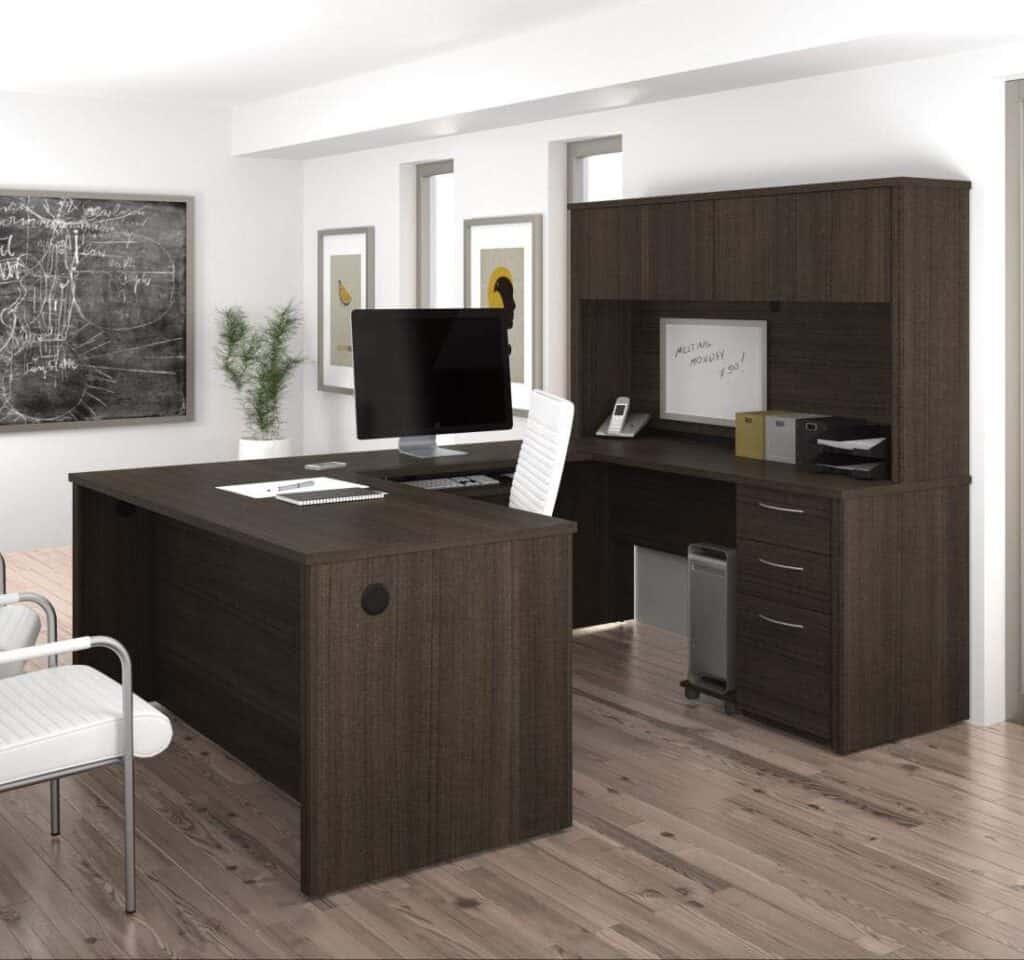 Bestar Embassy U-Shaped Executive Desk - Essential Office Furniture