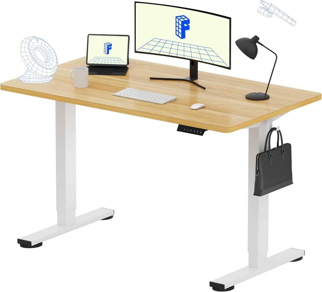 ErGear Electric Standing Desk with Drawer - Essential Office Furniture