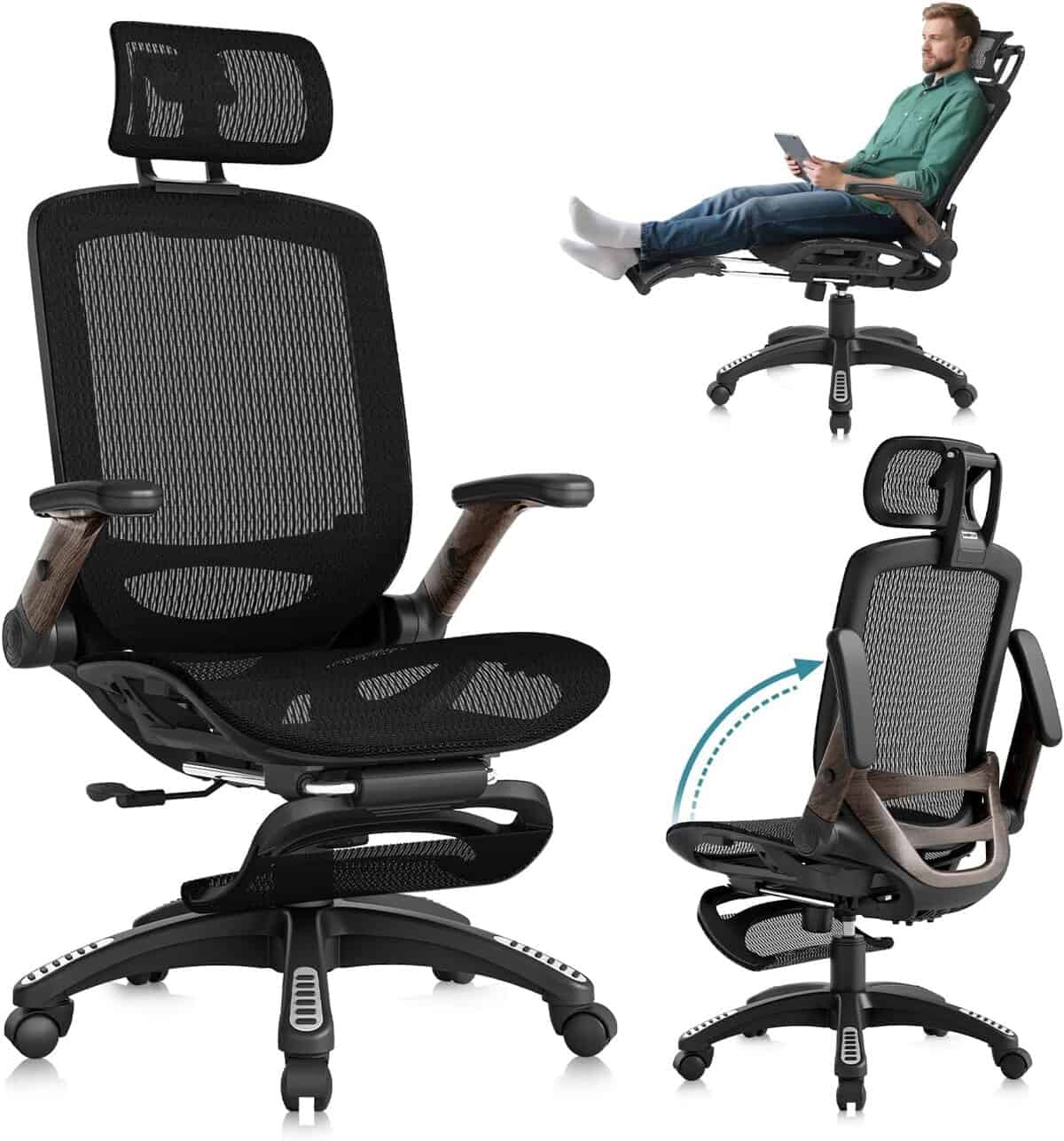 OKUP Dual Motor Electric Executive Office Chair - Essential Office ...