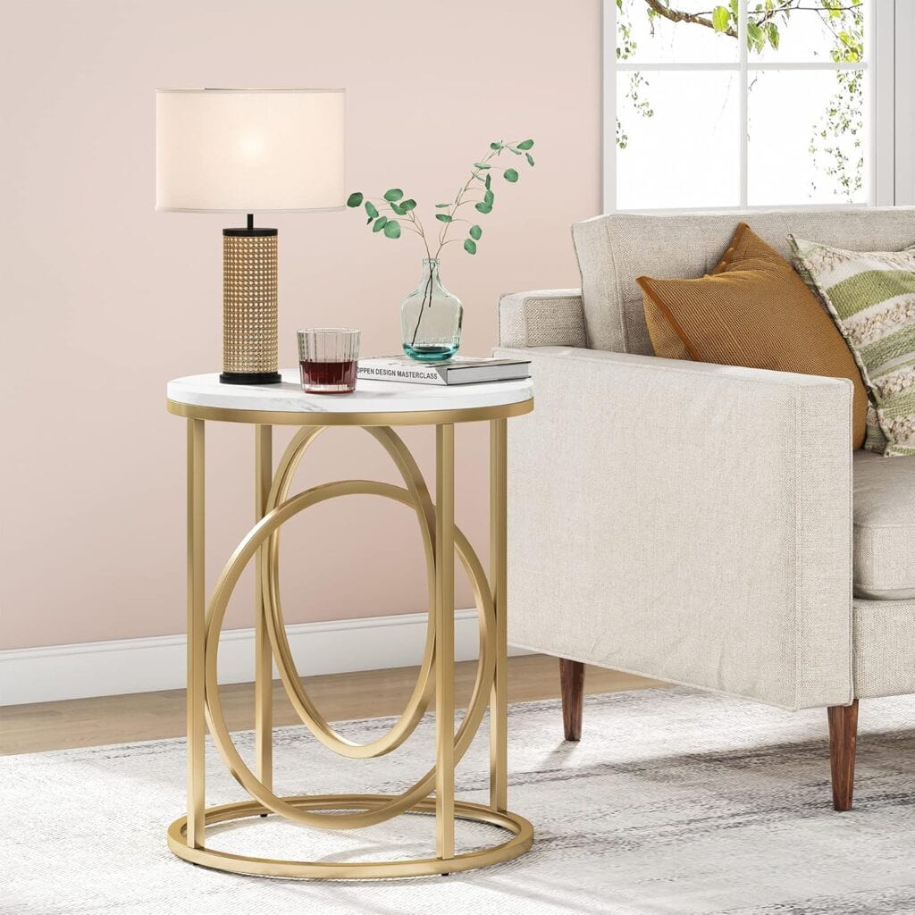 LITTLE TREE 26-Inch Round End Table - Essential Office Furniture