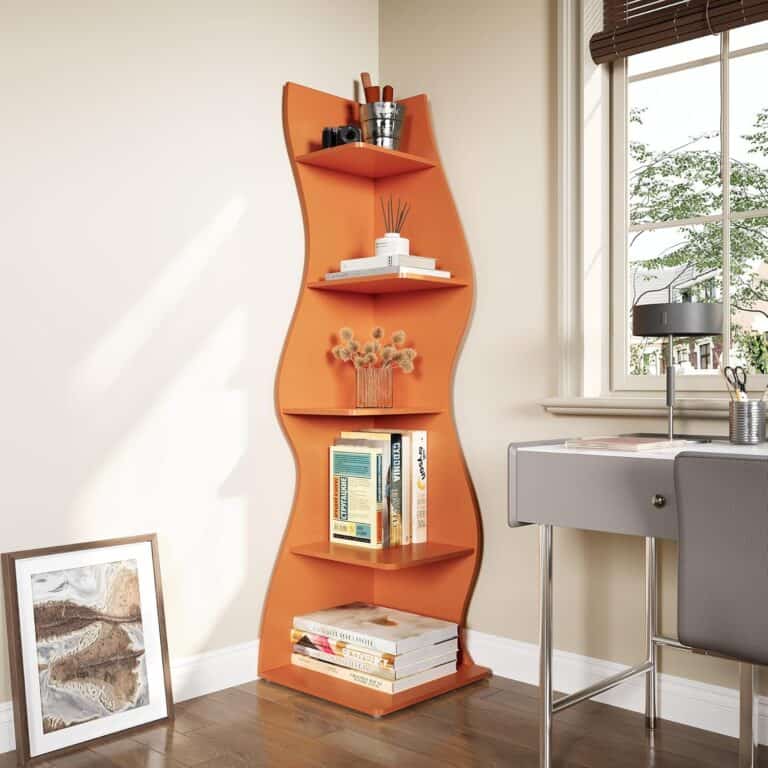 LITTLE TREE Small Corner Shelf-Orange - Essential Office Furniture