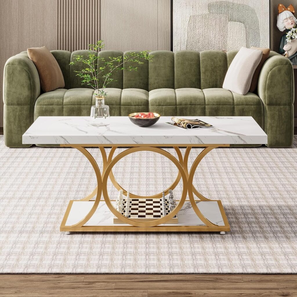 Tribesigns 47.24" Coffee Table - Essential Office Furniture