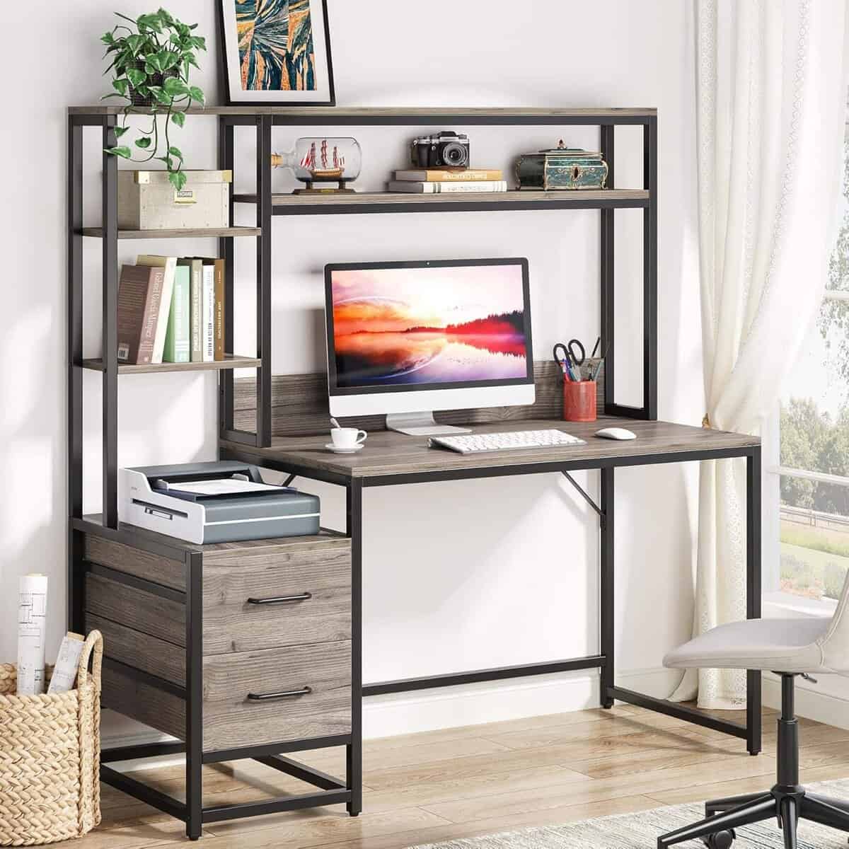 ErGear Electric Standing Desk with Drawer - Essential Office Furniture
