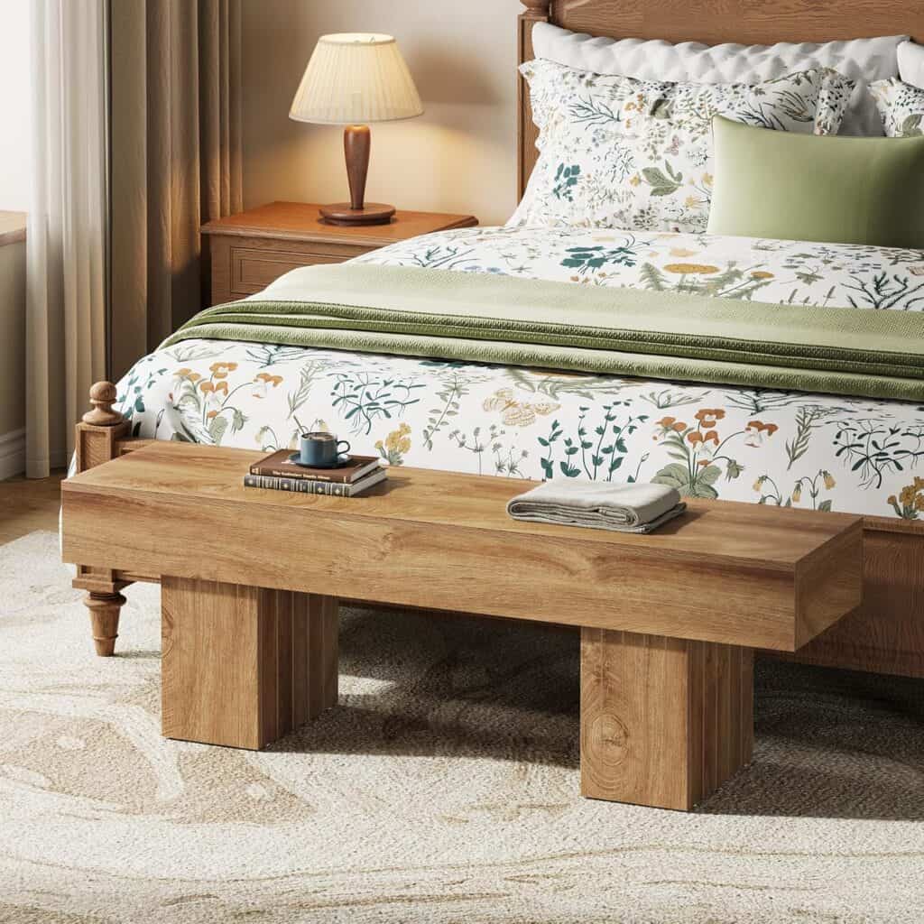 Tribesigns 55-Inch Entryway Bench - Essential Office Furniture