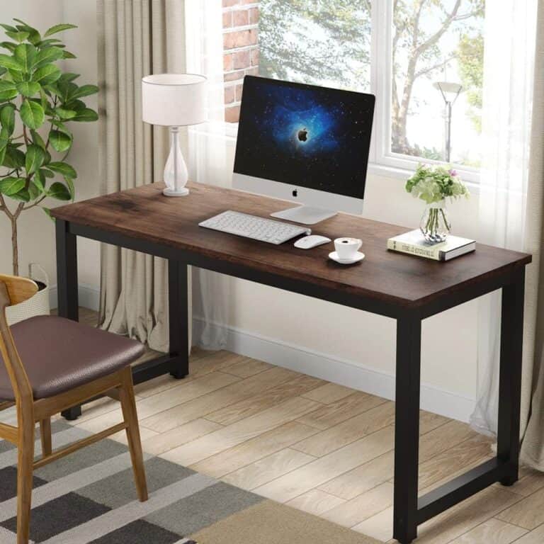 Tribesigns 55-Inch Large Computer Desk-Vinatge - Essential Office Furniture