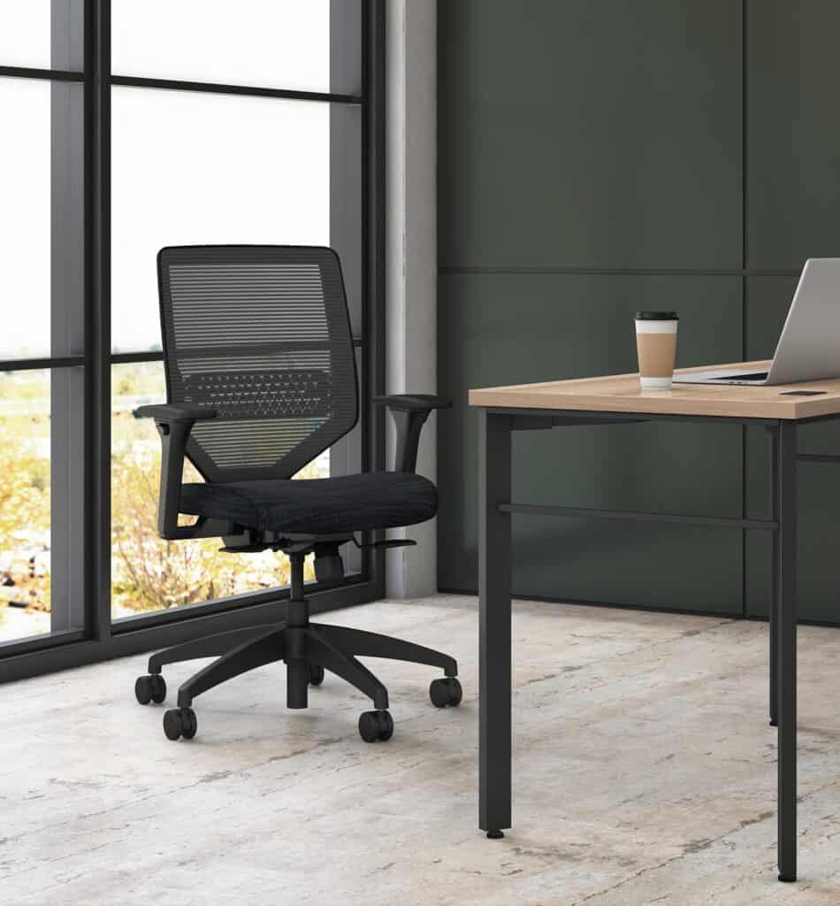 HON Solve Task Chair-Black - Essential Office Furniture