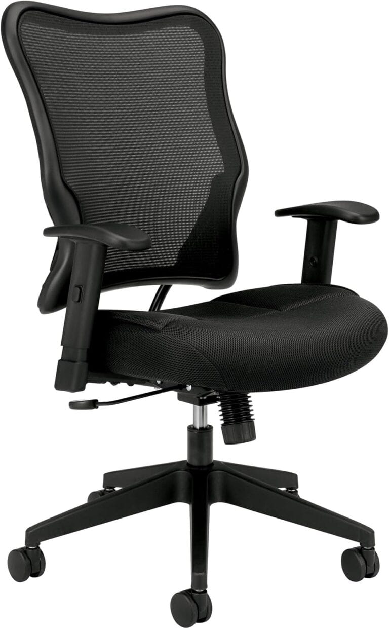 HON Wave High Back Ergonomic Office Chair-Mesh Black - Essential Office ...