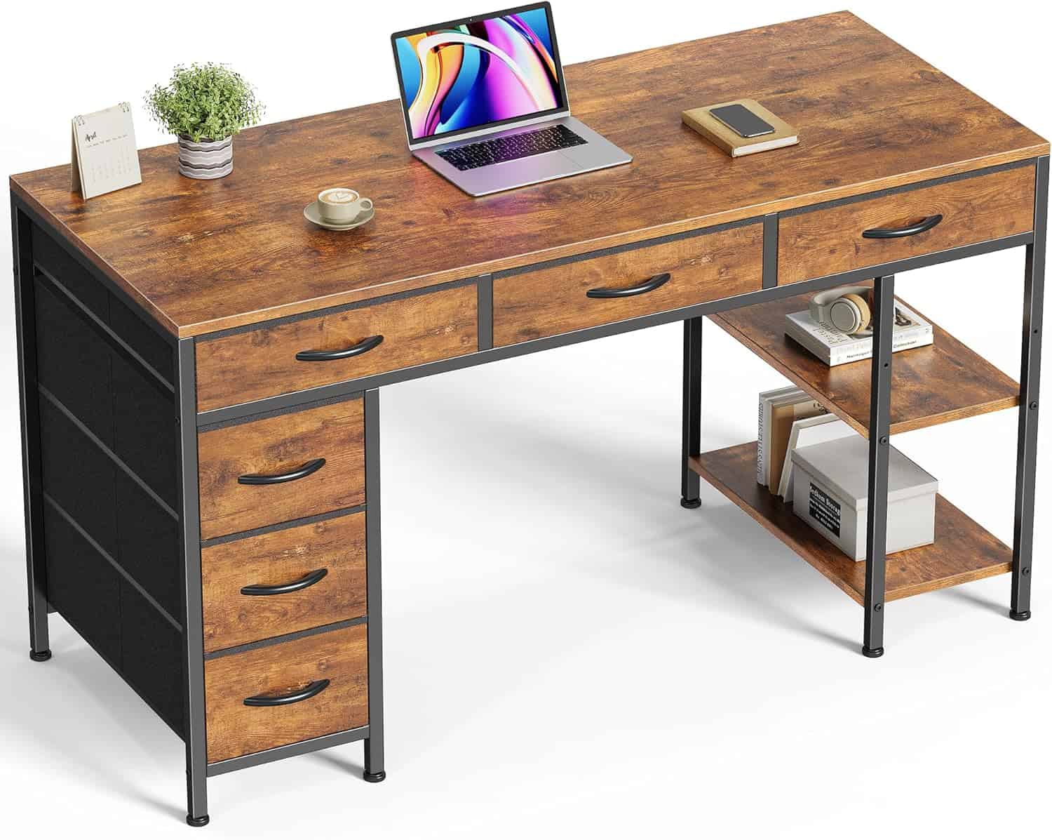 Tribesigns 83 Inch L-Shaped Desk with Drawers - Essential Office Furniture