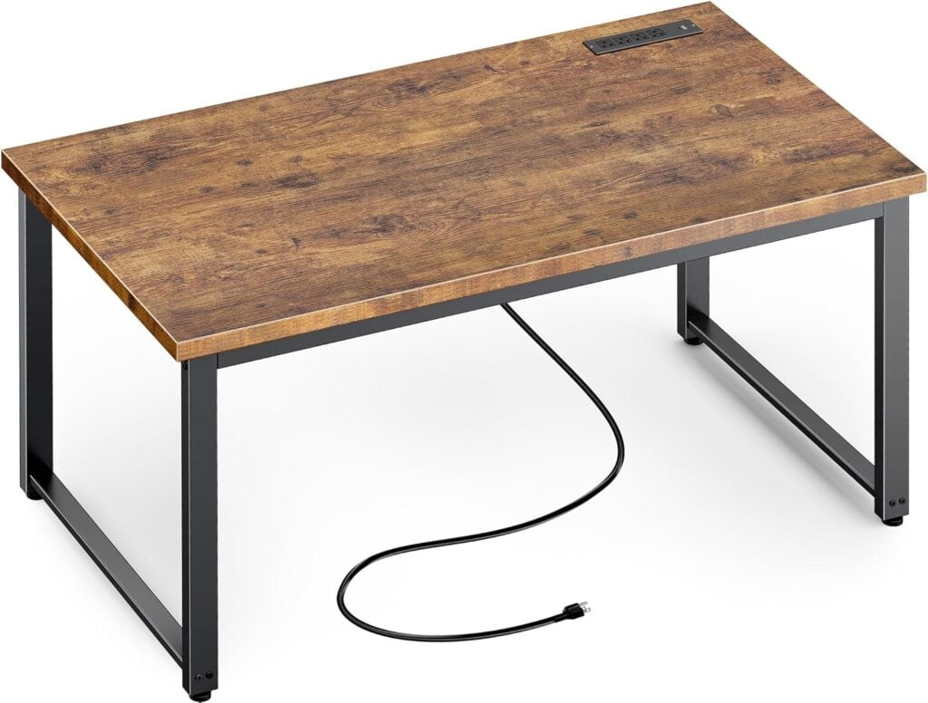 Huuger 48 x 24 Inch Computer Desk - Essential Office Furniture