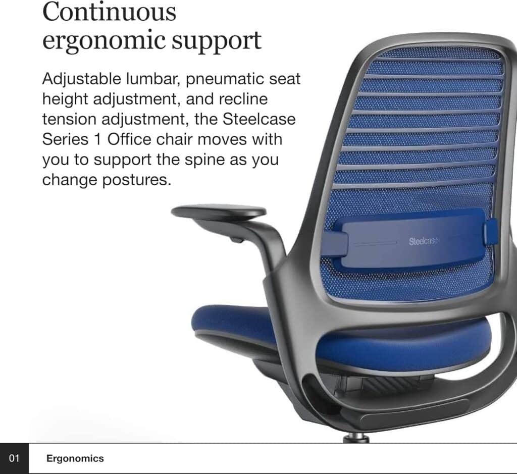 Steelcase Series 1 Ergonomic Office Chair - Essential Office Furniture
