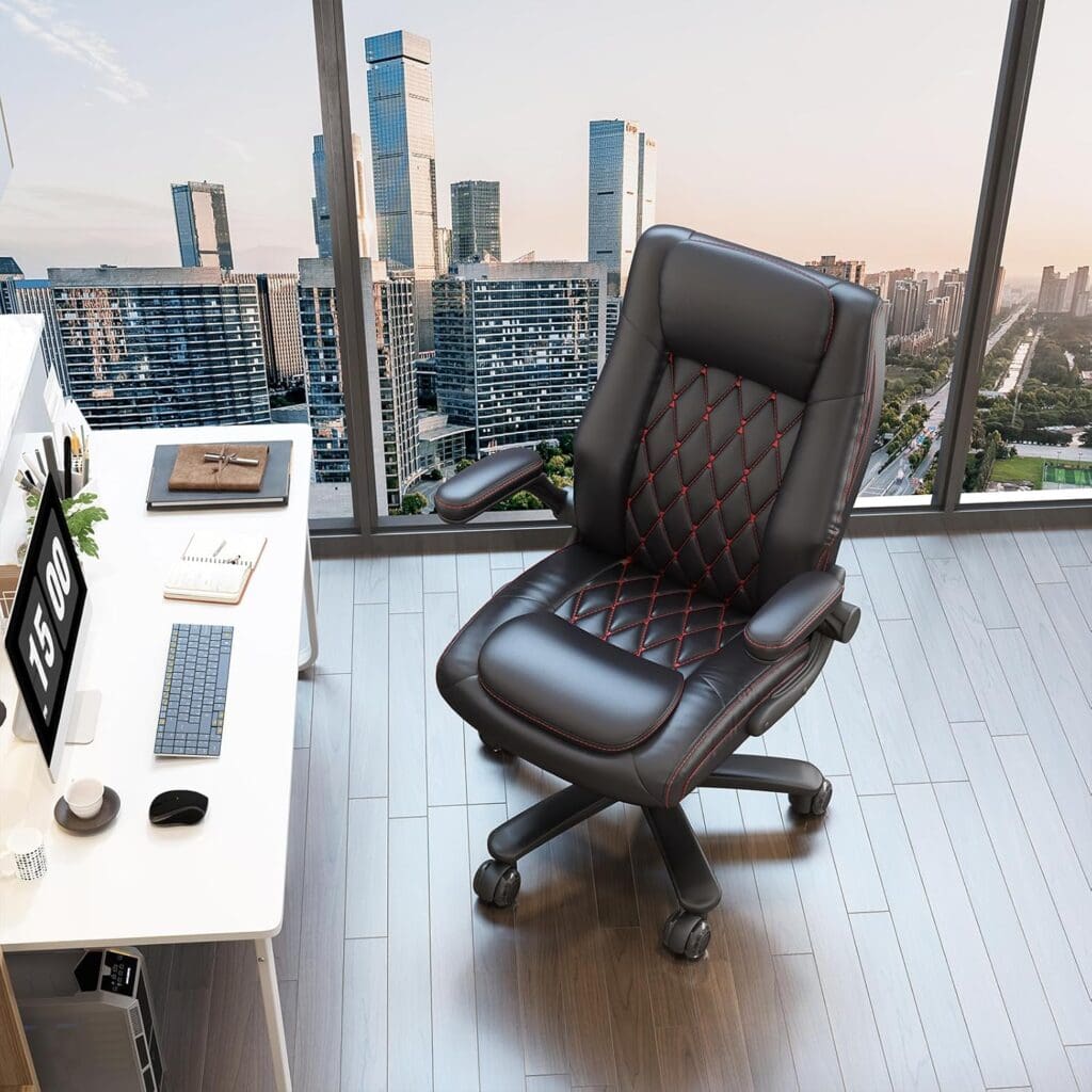 GYI High Back Executive Office Chair-Black - Essential Office Furniture